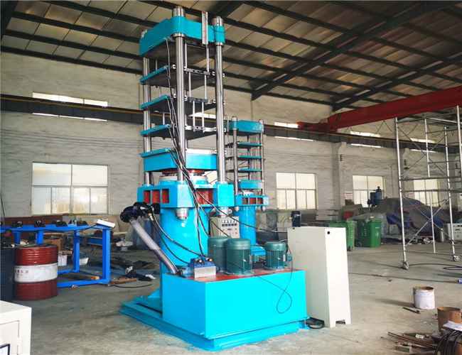 Automatic Plate 2 Layers Rubber Vulcanizing Machine